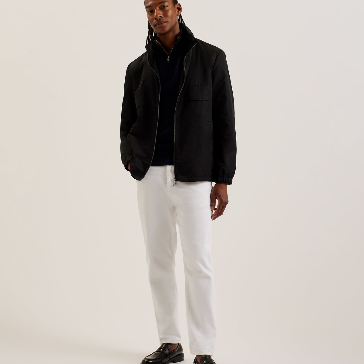 Men's Basham-Nylon Sateen Hooded Jacket Black – Poseidon Brands (Pty) Ltd