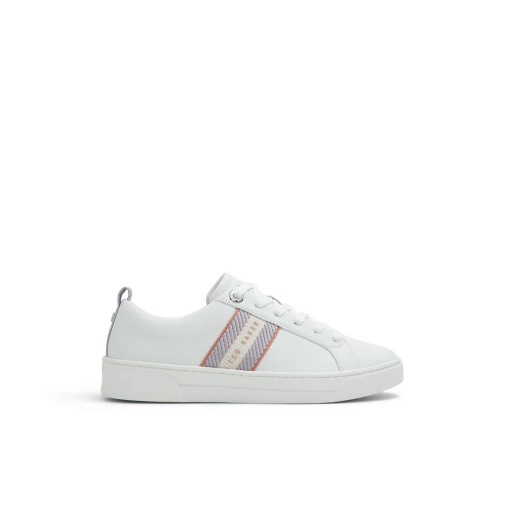 Women's Baily-Webbing Cupsole Trainer White-Purp – Poseidon Brands (Pty ...