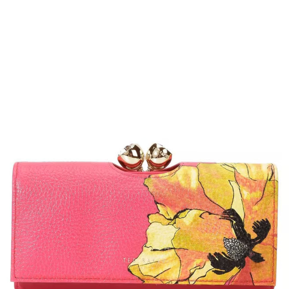 Women's Myliee-Floral Printed Bobble Purse Brt-Pink – Poseidon Brands ...